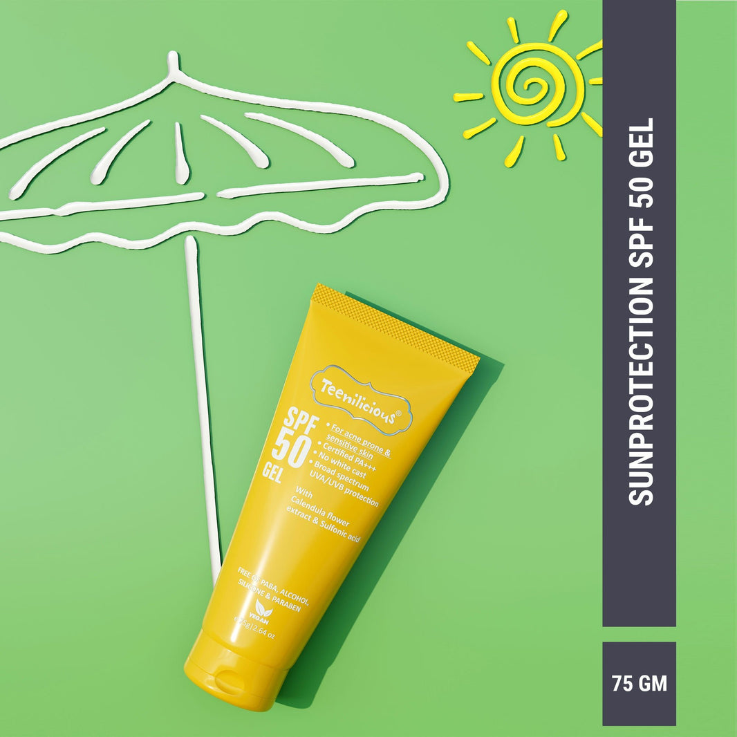 Buy SPF 50+ Sunscreen Online In India | Teenilicious