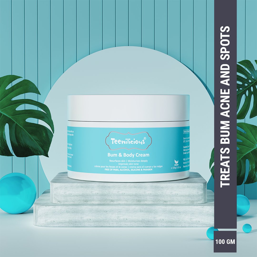 Bum Body Cream with Retistar & Shea Butter for Butt Acne 100g ...